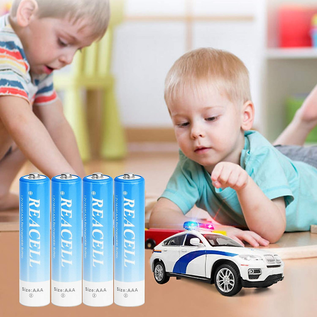 REACELL 16Pcs Rechargeable AAA Batteries, 1.2V 1100mAh High Capacity NiMH Triple AAA Batteries