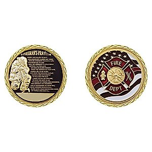 Fireman's Prayer Coin