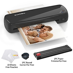 Laminator Machine, Quick Warm-Up, Fast Laminating, 4 in 1 Thermal Laminator, Laminating of A4/A5/A6 for Home Office School Use