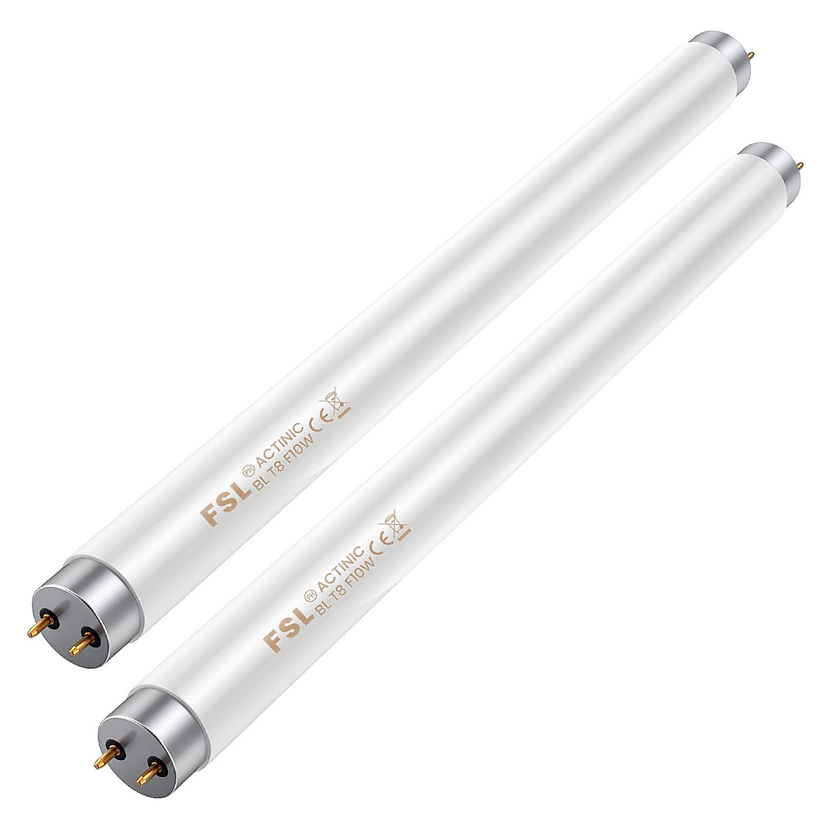 Buzbug Mosquito Killer Lamp Replacement Bulbs for Buzbug MA-015, Bug Zapper Light Bulb with 20W UV Light, 2000 Sq.ft Coverage, 5,000 Hours Lifespan, White, 2 Pack