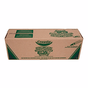 Crayola Colors of The World (480 Count), Skin Tone Crayons Bulk, Classroom Supplies, Styles Vary