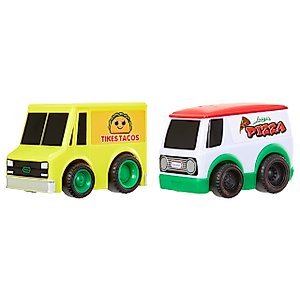 Little Tikes® My First Cars™ Crazy Fast™ Cars 2-Pack Dine Dashers, Food Vehicle Themed Pullback Toy Car Vehicle Goes up to 50 ft