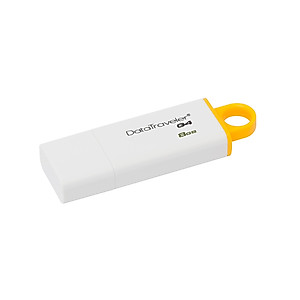 Kingston Digital 8GB Data Traveler 3.0 USB Flash Drive - Yellow (DTIG4/8GB )