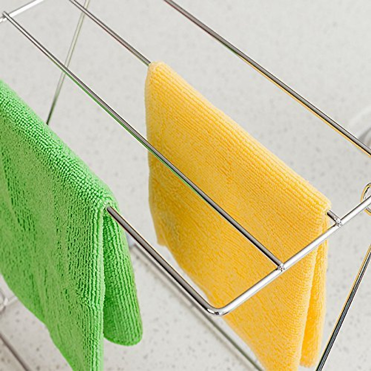 Da Jia Folable Kitchen Towel Rag Rail Drying Rack Holder Shelf Household Hanging Storage Organizer