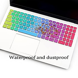 Keyboard Cover for 15.6 Dell Inspiron 3510 3511 3515 3525 3530 3535 5510 5515 5518 7510, Inspiron 16 7610, Vostro 15 3510 5510 5515, Latitude 3520, Inspiron 15 3000 5000 7000 (Not Fit Dell G5 G15)