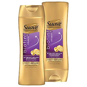 Suave Professionals Strengthening Shampoo, Biotin Infusion, 28 oz