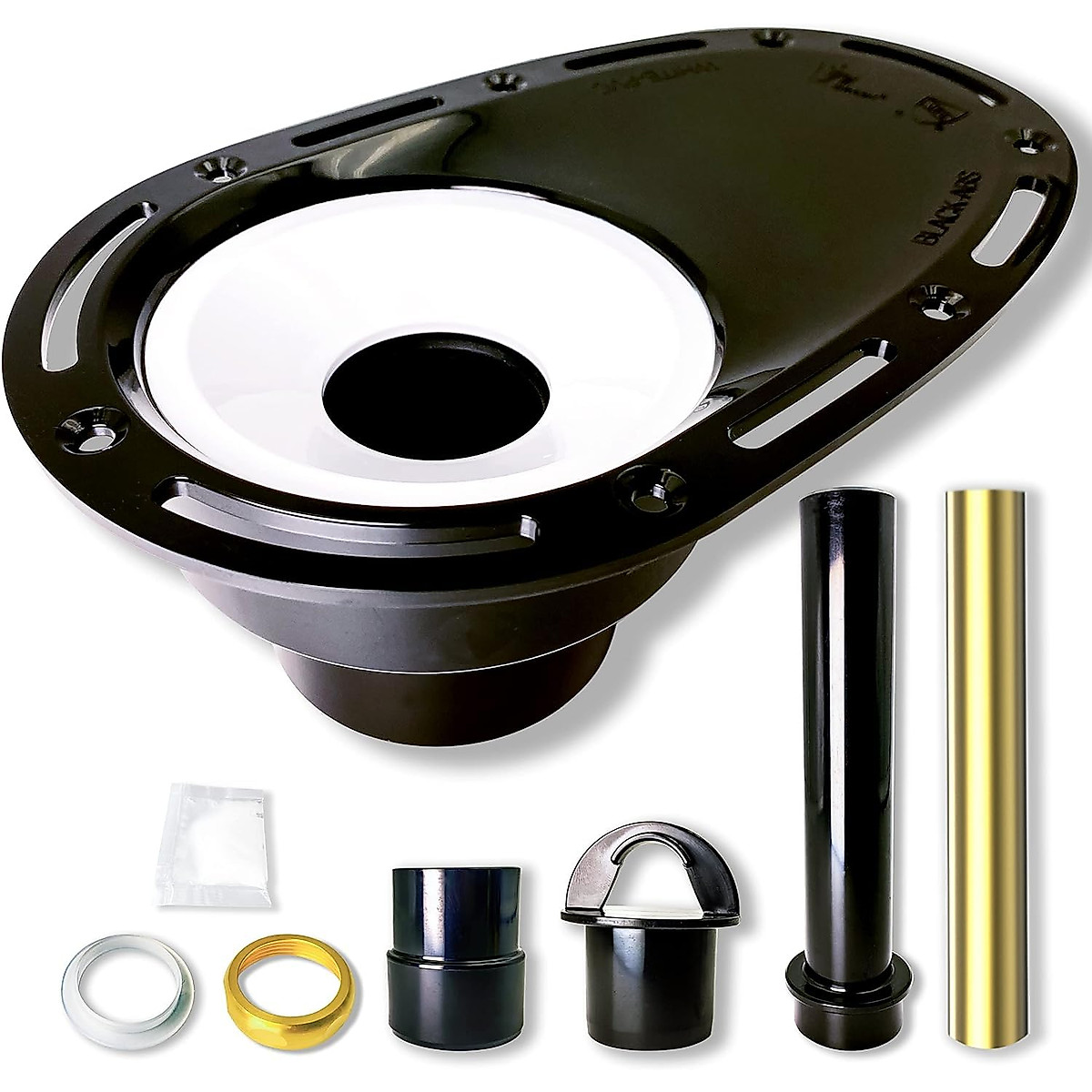 Freestanding Tub Drain Kit - Free Standing Tub Drain Rough-in kit for Freestanding Bathtub with Brass Pipe and ABS Pipe