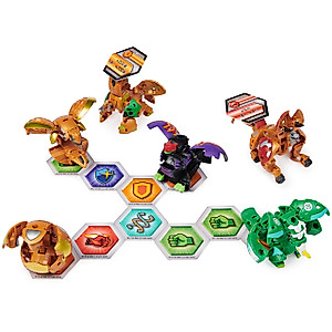 Bakugan, Armored Alliance UNbox & Brawl Pack with 6 Exclusive, for Kids Aged 6 and up, Amazon Exclusive