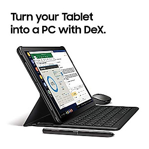 Samsung Electronics SM-T830NZKLXAR Galaxy Tab S4, 10.5in, Black (Renewed)