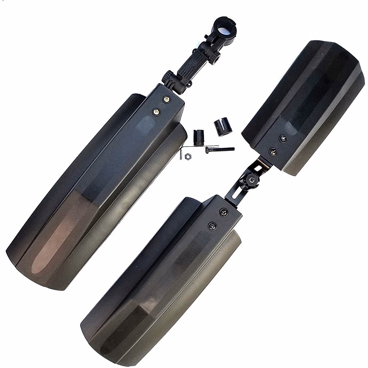 26 inch Bicycle Mudguard Front Back Rear Tire Mud Guards Kit Quick Release Bike Fenders Set for Road Mountain Bike Fat Tire Bike Outdoor Cycling