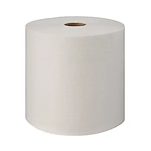 Kimberly Clark 50606 Scott Hard Roll Paper Towels, 8" x 600' Roll, White, Poly-Bag Protected (1 Individual Roll of 600')