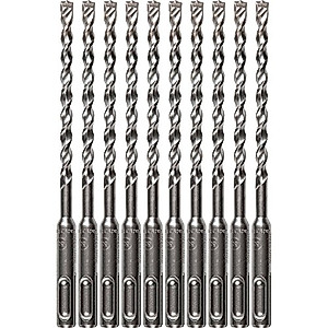 Makita B-60894 1/4" x 6" SDS-Plus Bit, 2-Cutter, 10/Pk