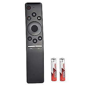 New BN59-01298G BN59-01298H Voice Remote Control Compatible with Samsung QLED TV Q6 Q7 Q8 Series Replacement Controller with Batteries