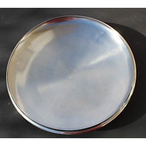 Revere Ware 12" Stainless Steel Copper Bottom Skillet Fry Pan with Lid