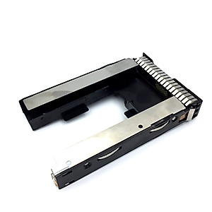 DAHONGHU 2.5" SSD to 3.5" SATA Converter Hard Drive Tray Caddy 651314-001+9W8C4/ FRU00FC28 with Gen8 Gen9 WS460CG
