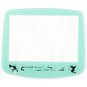 Glass Screen Lens Case Cover Protector for Nintendo Gameboy Advance GBA System Replacement (Green)