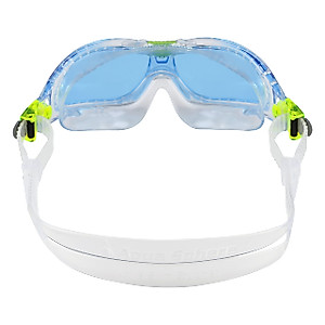 Aquasphere SEAL Kids (Ages 3+) Swim Goggles, Made in ITALY - Wide Vision, Comfort, E-Z Adjust, Anti Scratch & Fog, Leak Free