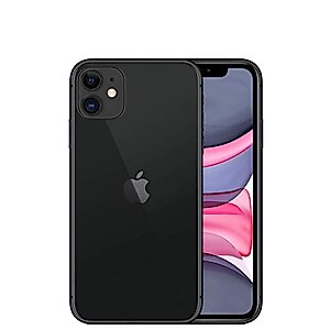Apple iPhone 11, 256GB, Black for T-Mobile (Renewed)
