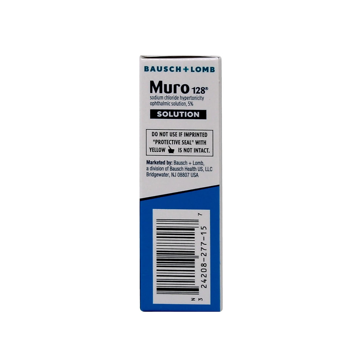 Bausch + Lomb Muro 128 Ophthalmic Solution 5%, 0.5 Fl. Oz.