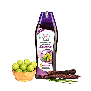 Ayur Herbal Shampoo Amla & Shikakai with Reetha for Normal Hair