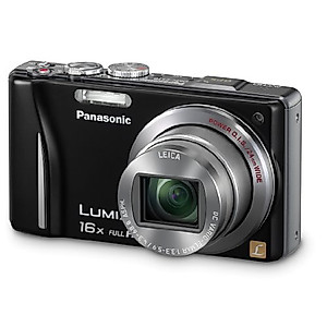 Panasonic Lumix DMC-ZS10 14.1 MP Digital Camera with 16x Wide Angle Optical Image Stabilized Zoom and Built-In GPS Function (Black)
