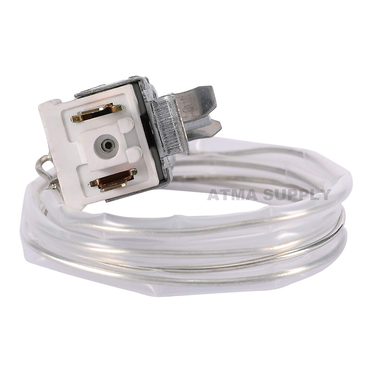 2198202 Refrigerator Temperature Control Thermostat Compatible with Whirlpool Kenmore Refrigerator Replaces WP2198202 PS11739232 2161284 2198201 AP6006166