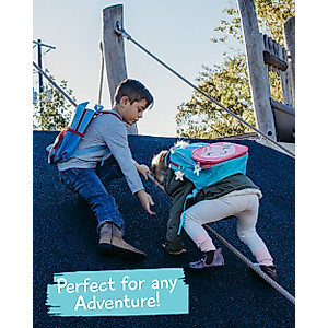 Toddler Backpack for Girls and Boys with Kids Lunch Bag - Mermaid Backpack for Girls and Lunch Bag Kids Backpack for School with Lunch Box Kids - Camp Travel Preschool Backpack - Majestic Mermaid