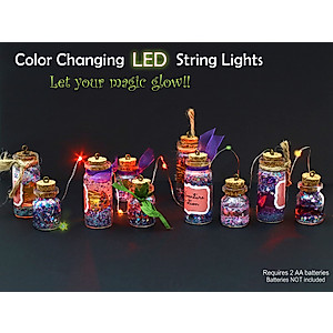 DIY Fairy Potions Kit for Kids - Make Your Own Fairy Potions Arts & Crafts Set - Great Gift for Kits 5 6 7 8 9 10 Years and Up (Fairy)