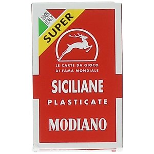 Italian Sicilian Scopa Playing Cards by Modiano