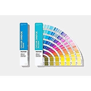 Pantone Coated and Uncoated Color Bridge Set GP6102A 294 New Trend Added, New, Set-GP6102A, 2 Count