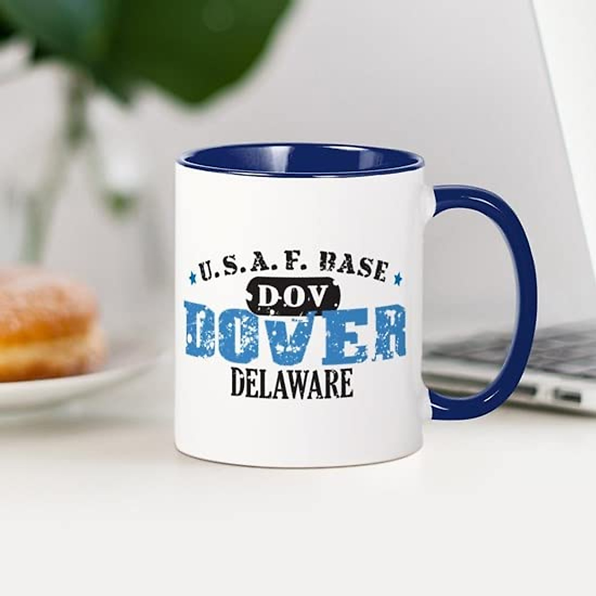 CafePress Dover Air Force Base Mug Ceramic Coffee Mug, Tea Cup 11 oz