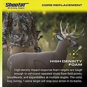 Shooter Field Logic Buck 3D Replaceable Insert Core, Tan (G71640)