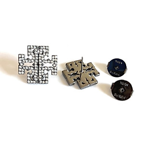 Tory Burch Britten Pave Stud Earring 141855 Black 011