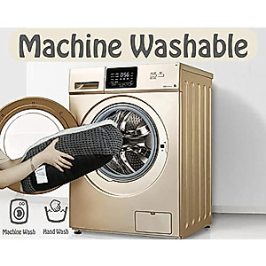 Dog Bed for Small Dogs,Cute Cat Bed for Indoor Cats,Washabel Super Soft Durable Kitten Bed and Puppy Bed, Anti-Slip & Water-Resistant Bottom,Luxury Square Grey Small aninal Bed