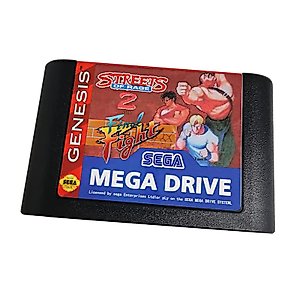 Final Fight in Street Of Rage 2-Game Cartridge - Electronic Games 16 BIT MD game Card For PAL And NTSC Version