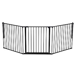 BabyDan Flex Gate Large 35.4-87.8"-Black