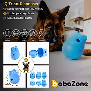babaZone Total Enrichment in One Pack! Interactive Entertainment for Slow Feeding and Brain Stimulation. Treat Puzzles for Medium/Large Dogs who Love to Lick Sniff Chew and Play.