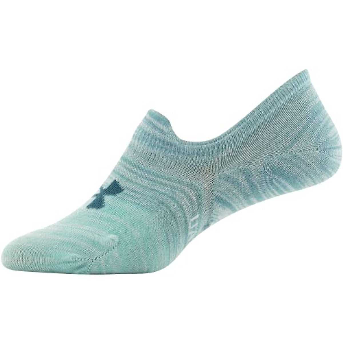 Under Armour Women's Essential Ultra Low Tab Socks, Multipairs, Still Water Assorted (6-Pairs), Medium