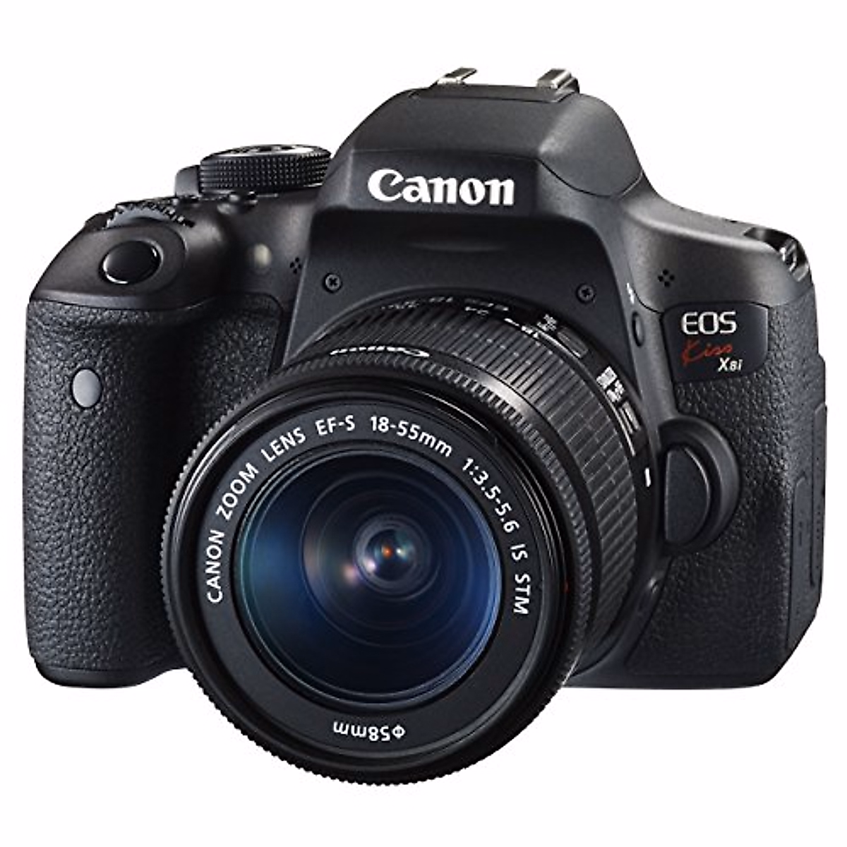 Canon DSLR camera EOS Kiss X8i lens kit EF-S18-55mm F3.5-5.6 IS STM comes KISSX8I-1855ISSTMLK [International Version, No Warranty]