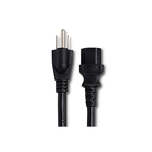 Hosa PWC-408 IEC C13 to NEMA 5-15P Power Cord, 8 Feet