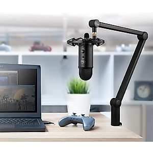 Blue Compass Premium Tube-Style Microphone Broadcasting Boom Arm (Renewed)
