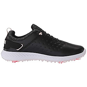 Puma Golf Women's Ignite Blaze Pro Golf Shoe, Puma Black-Rosewater, 8.5 M US