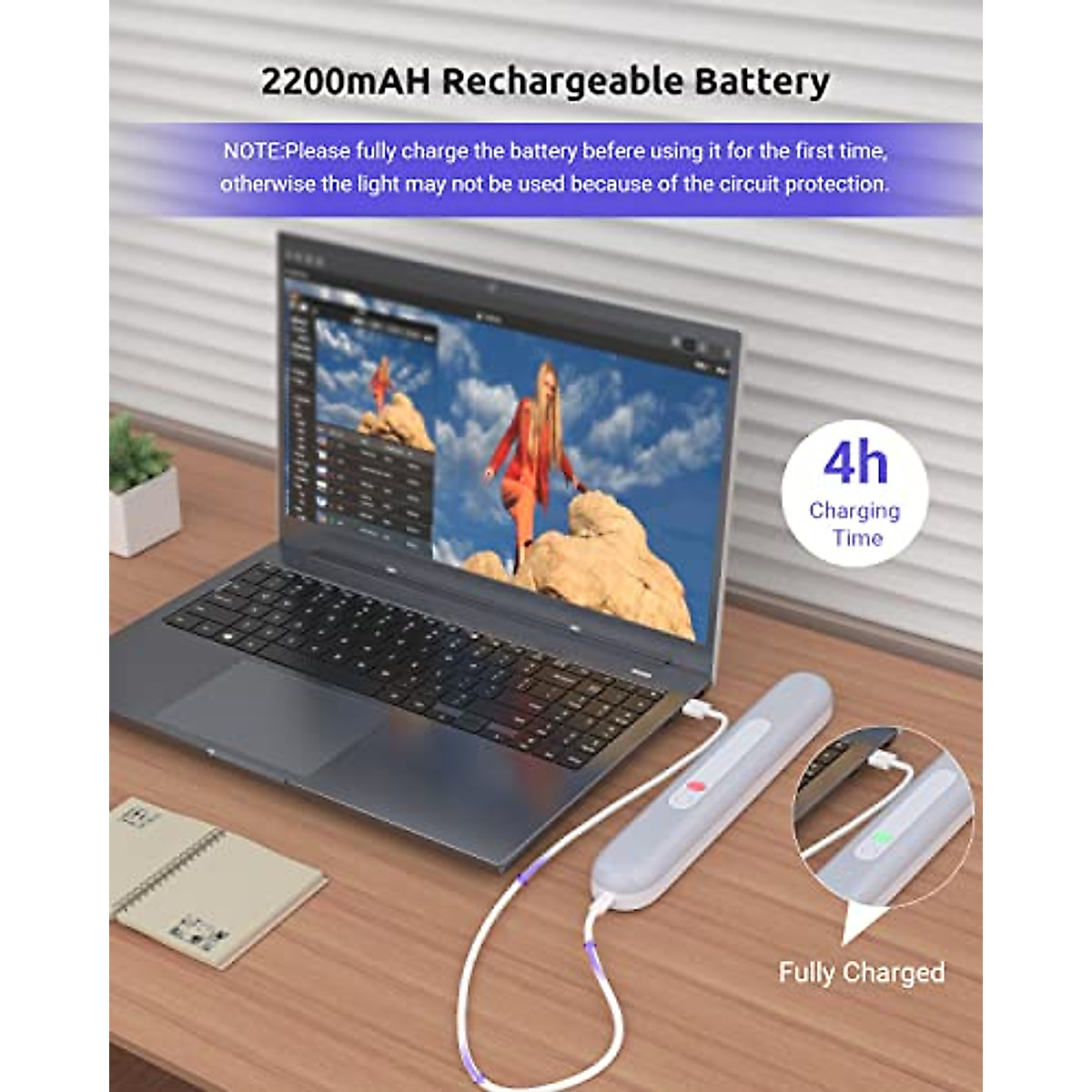 Pluralla Closet Light, 59 LED Under Cabinet Rechargeable Light with Motion Sensor, Magnetic Wireless Light Fixtures, Dimmable Light Under Counter Night Light for Kitchen/Wardrobe/Stairway