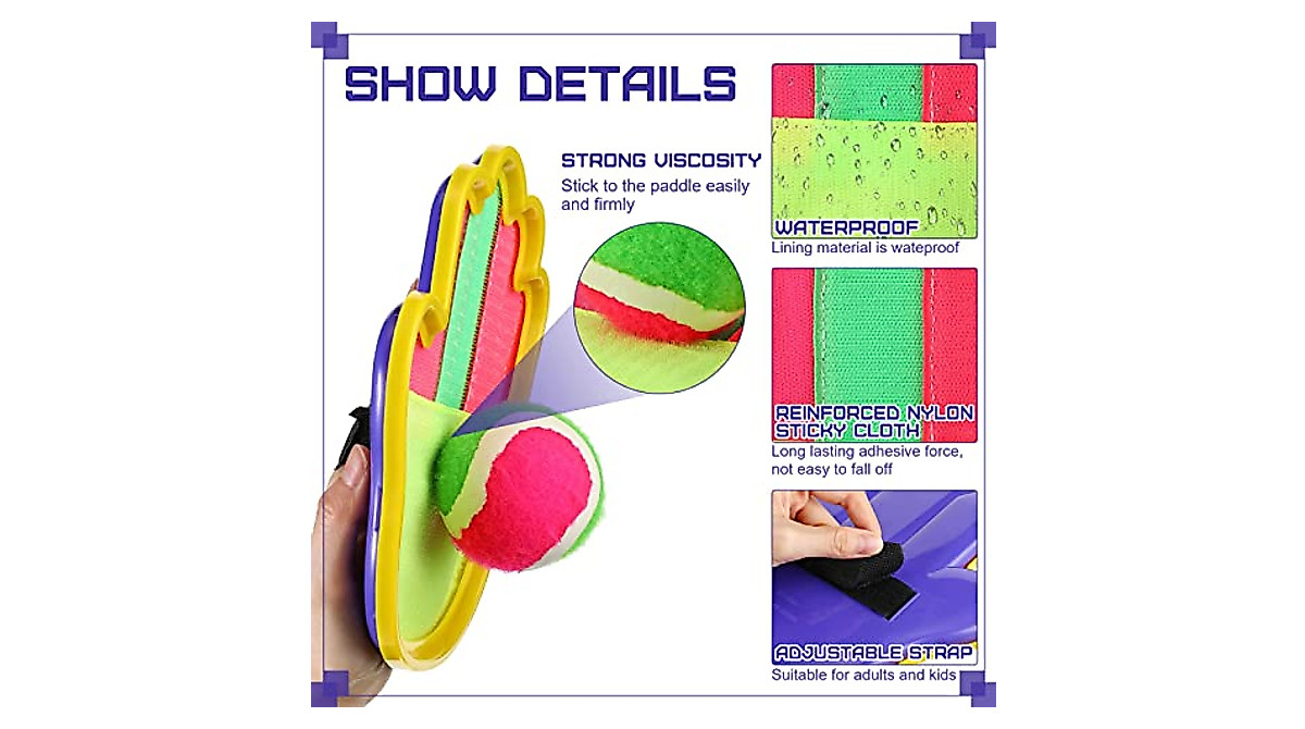 Toss and Catch Ball Game Set for Family Fun