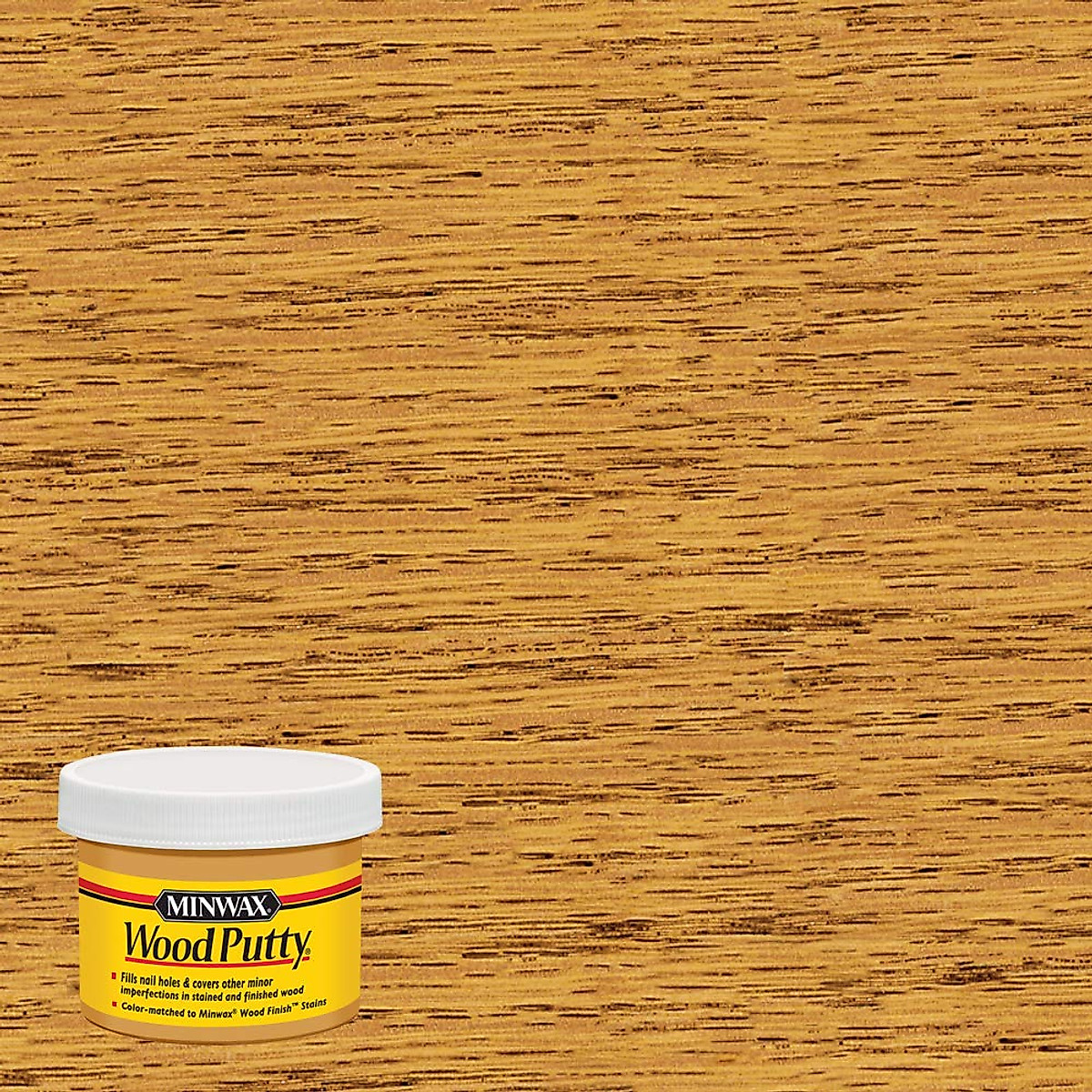 3.8 oz Minwax 910 Golden Oak Wood Putty Oil-Based Non-Hardening