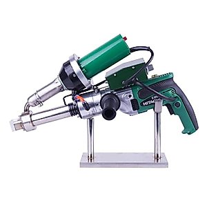 1600W Hand Extrusion Welder Gun Plastic Handheld Extruder Welding Gun PP HDPE LDPE Pipe Welding Machine (110V Extruder)