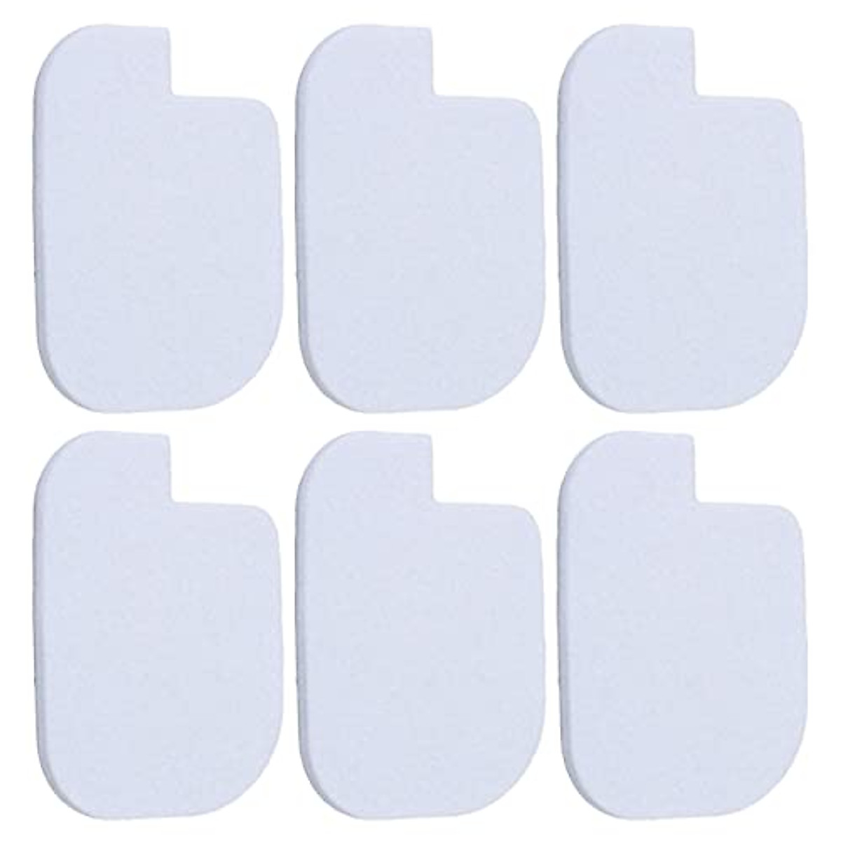 10Pcs Cotton Air Filter, High Accuracy Replacement Chainsaws Air Filter, for Poulan P3314 P3314WS P3314WSA P3416