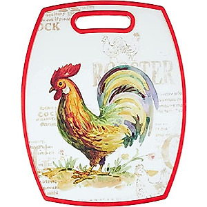 Cuisinart CCB-3PCROS 3-Piece Rooster Cutting Board Collection