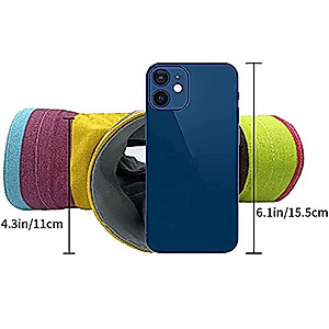 JWShang 4 Way Guinea Pig Tunnels and Tubes, Small Animals Activity Play Tunnel, Hedgehog Hideout Hideaway for Small Pets, Dwarf Hamster, Baby Guinea Pig, Mice, Gerbil Rat