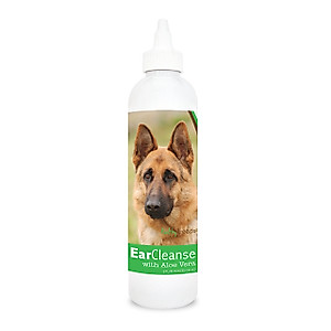 Healthy Breeds German Shepherd Ear Cleanse with Aloe Vera Cucumber Melon 8 oz